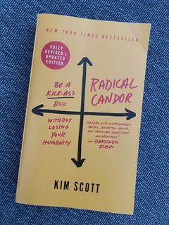 Radical Candor Book, Hobbies & Toys, Books & Magazines, Assessment ...