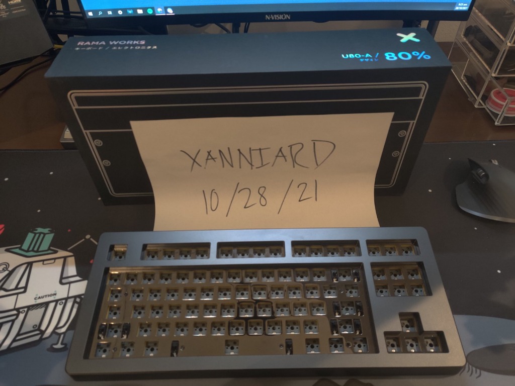 Rama Works U80-A Hotswap Keyboard, Computers & Tech, Parts ...