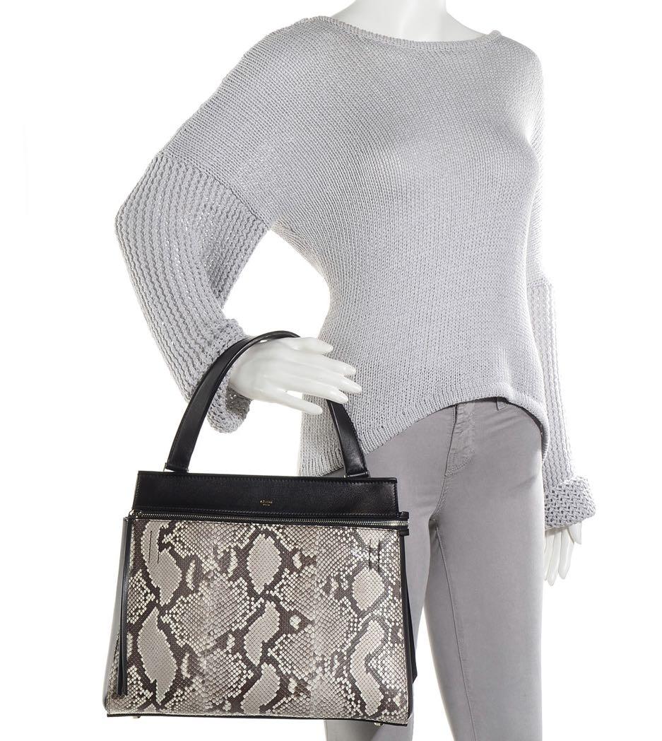 PHOTOS UP! RARE! Celine Python Edge, Women's Fashion, Bags & Wallets ...
