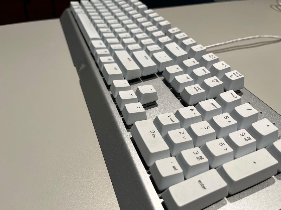 Razer Blackwidow X Chroma Mercury White Keyboard, Computers & Tech ...