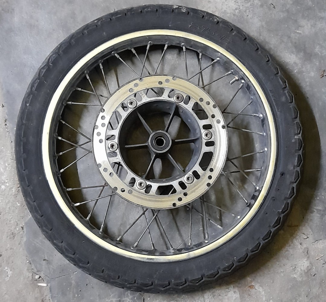 RIM DEPAN KAWASAKI KIPS LAMA KR150 VICTOR KRZ KRX, Motorbikes on Carousell