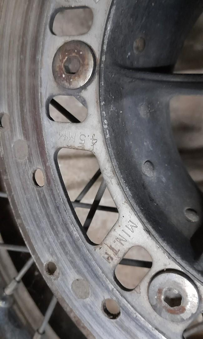 RIM DEPAN KAWASAKI KIPS LAMA KR150 VICTOR KRZ KRX, Motorbikes on Carousell