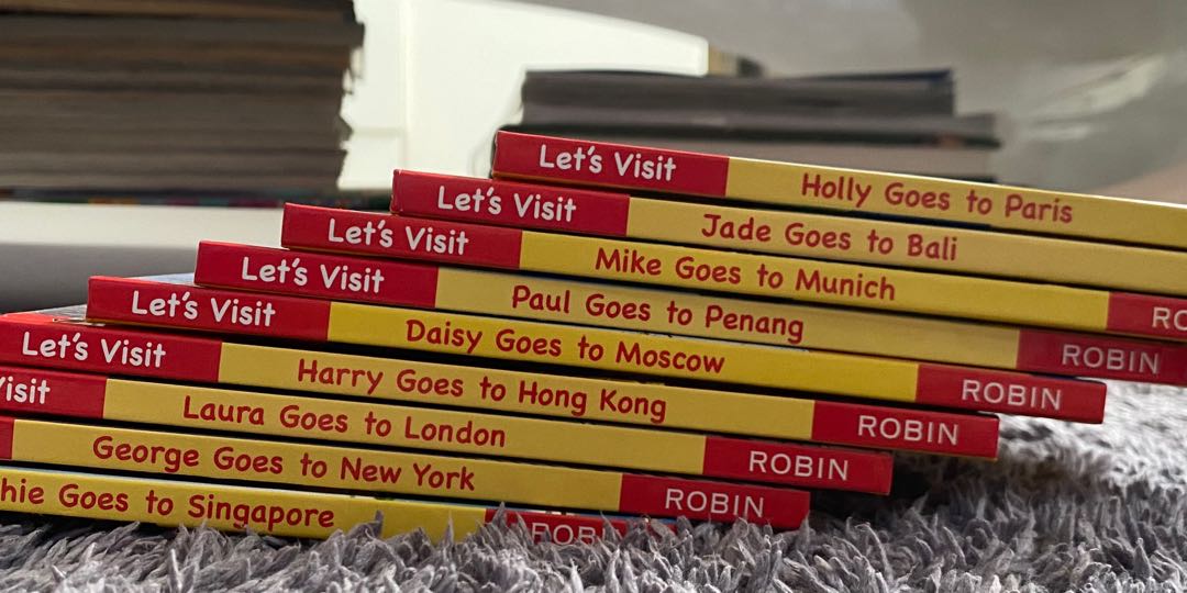 Robin Books- Let’s visit, Hobbies & Toys, Books & Magazines, Children's ...