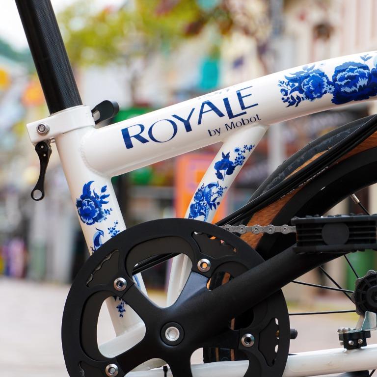 Royale GT Foldable Bicycle Porcelain | 9 Speed, Sports Equipment ...