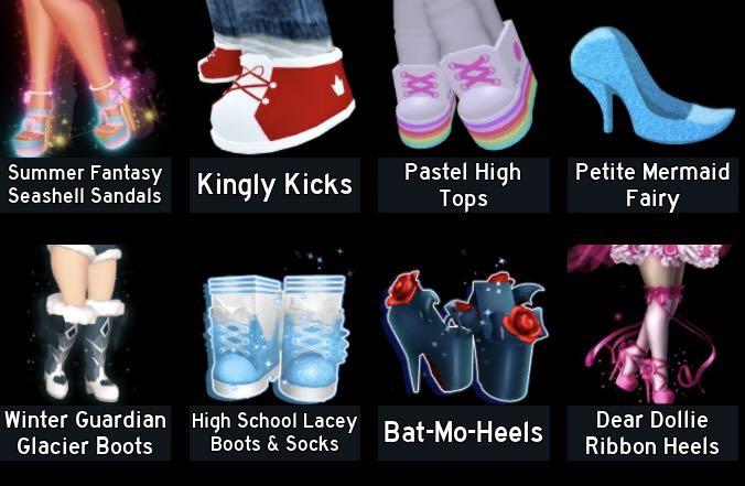 Royale High Shoes, Video Gaming, Gaming Accessories, Game Gift Cards ...