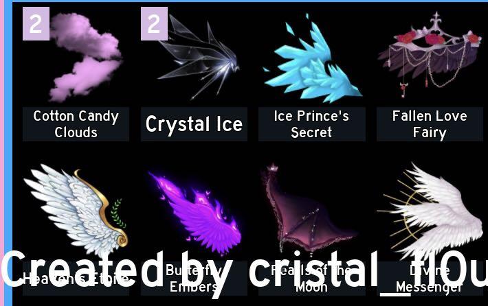 Royale High Wings, Video Gaming, Gaming Accessories, Game Gift Cards ...