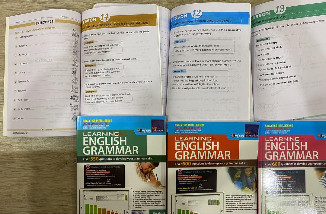 SAP Learning Grammar 1-6, Hobbies & Toys, Books & Magazines, Assessment ...