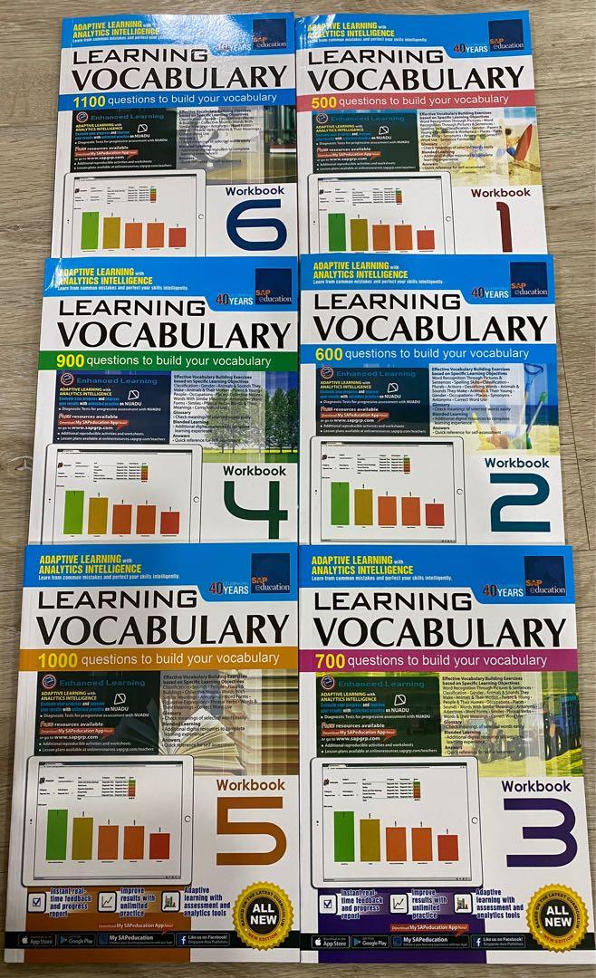 SAP Learning Vocabulary 1-6, Hobbies & Toys, Books & Magazines ...