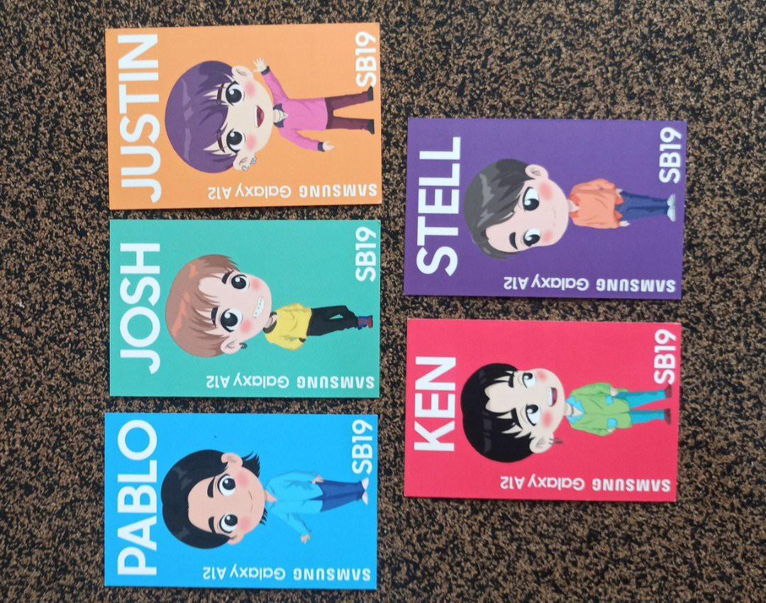 SB19 X SAMSUNG A12 PHOTOCARD SET, Hobbies & Toys, Memorabilia ...