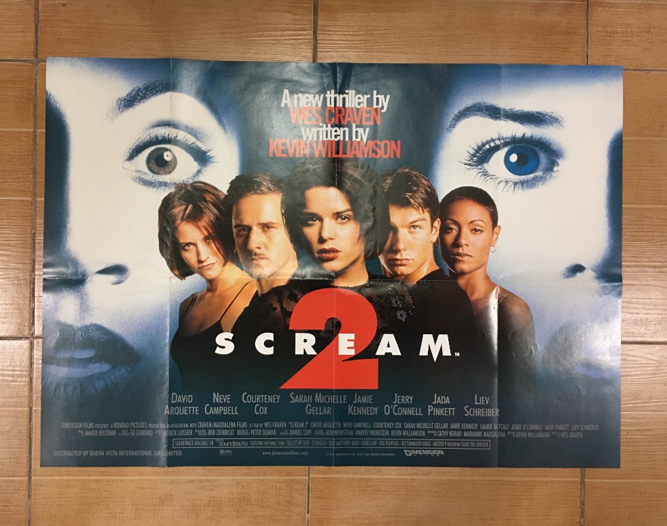Scream 2 1997 The Exorcist 1973 Back-To-Back Large Poster, Hobbies ...