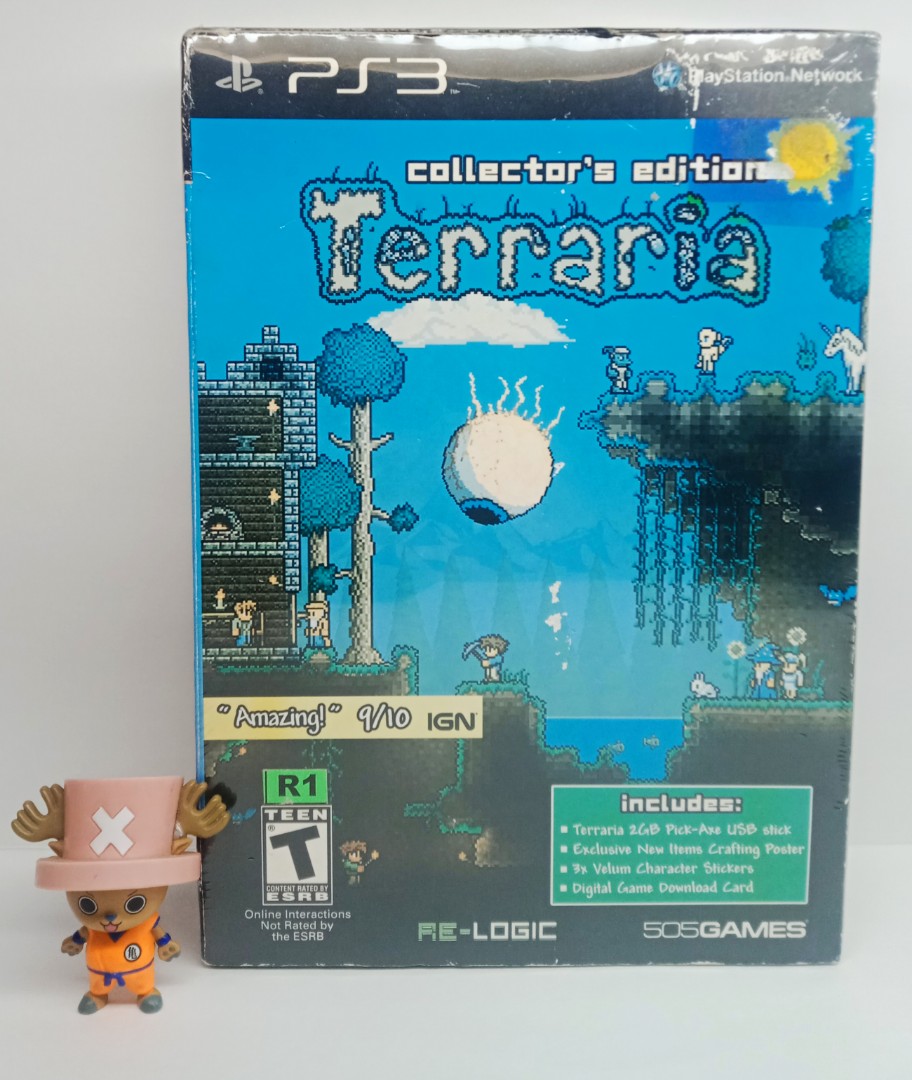 (Sealed) Terraria Collector's Edition - PS3 game, Video Gaming, Video ...