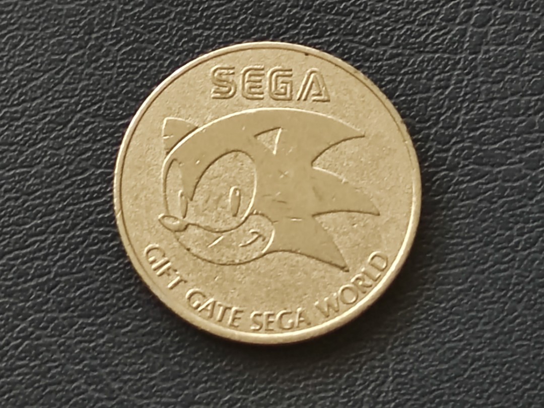 Sega Gift Gate Token, Hobbies & Toys, Memorabilia & Collectibles ...