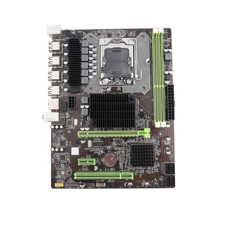[SG READY STOCK] X58 Pro v2 Motherboard with Integrated 6 Channels ...