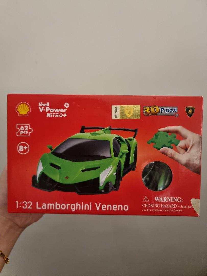 Shell Lamborghini 3D Puzzle, Hobbies & Toys, Toys & Games on Carousell