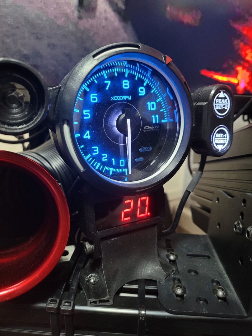 Sim Racing Tachometer / RPM Gauge, Hobbies & Toys, Toys & Games on ...