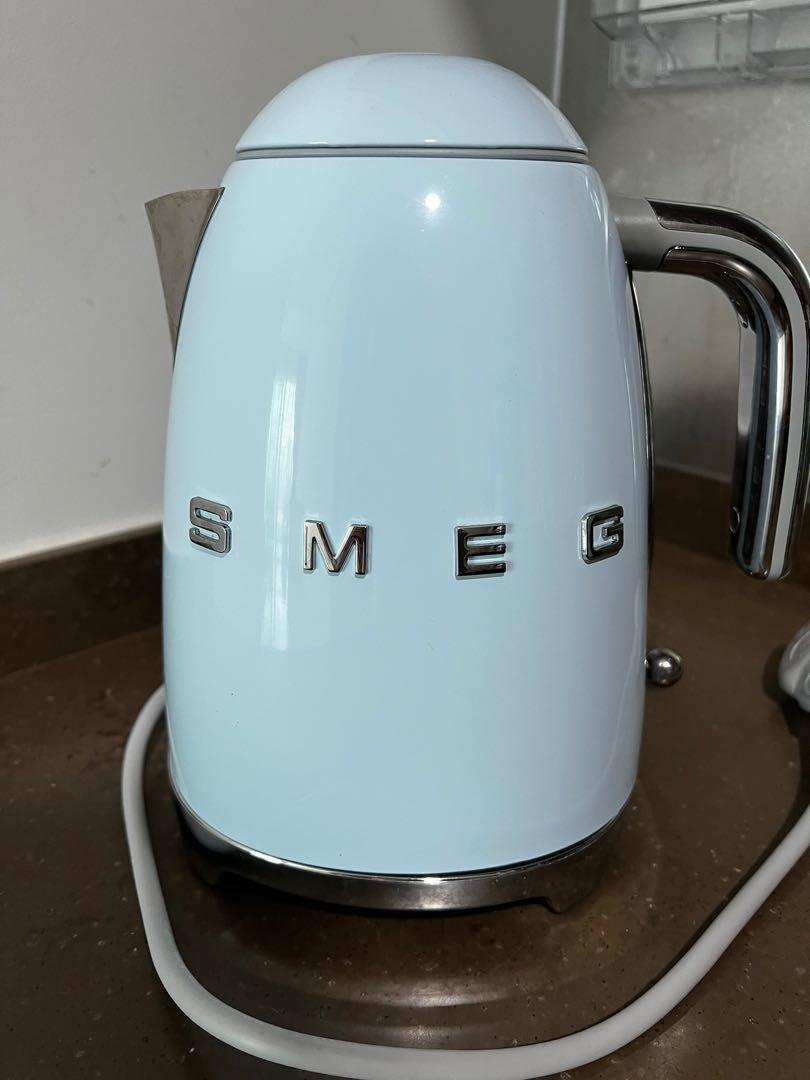 SMEG Kettle (Pastel Blue), TV & Home Appliances, Kitchen Appliances ...