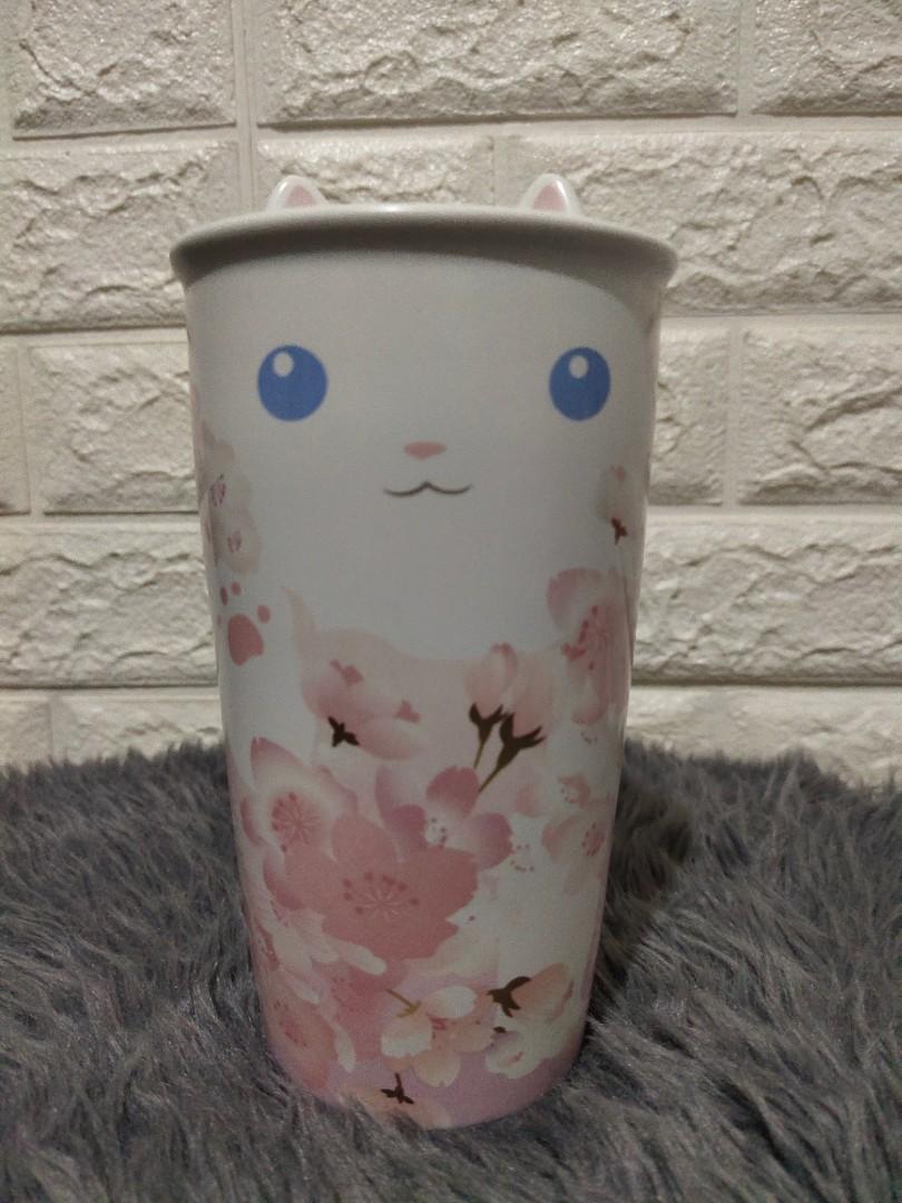 Starbucks ceramic cat mug, Furniture & Home Living, Kitchenware ...