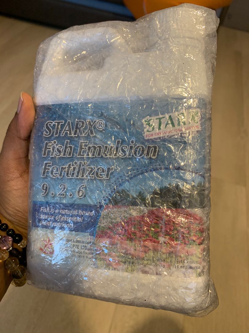 Starx Fish emulsion, Furniture & Home Living, Gardening, Garden Soil & Fertilisers on Carousell