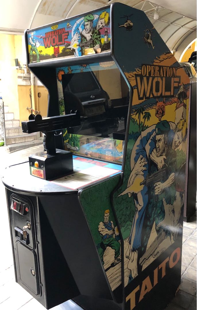 Taito Operation Wolf Arcade Game (Online price: US$4,295), Hobbies ...