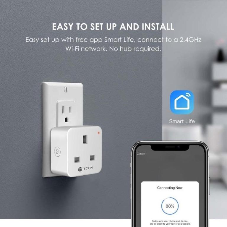 Teckin Smart Socket SP23 - 4 PACKS, TV & Home Appliances, Other Home ...