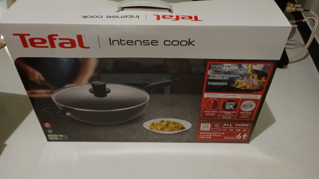 Tefal 32cm Wok, TV & Home Appliances, Kitchen Appliances, Other Kitchen ...