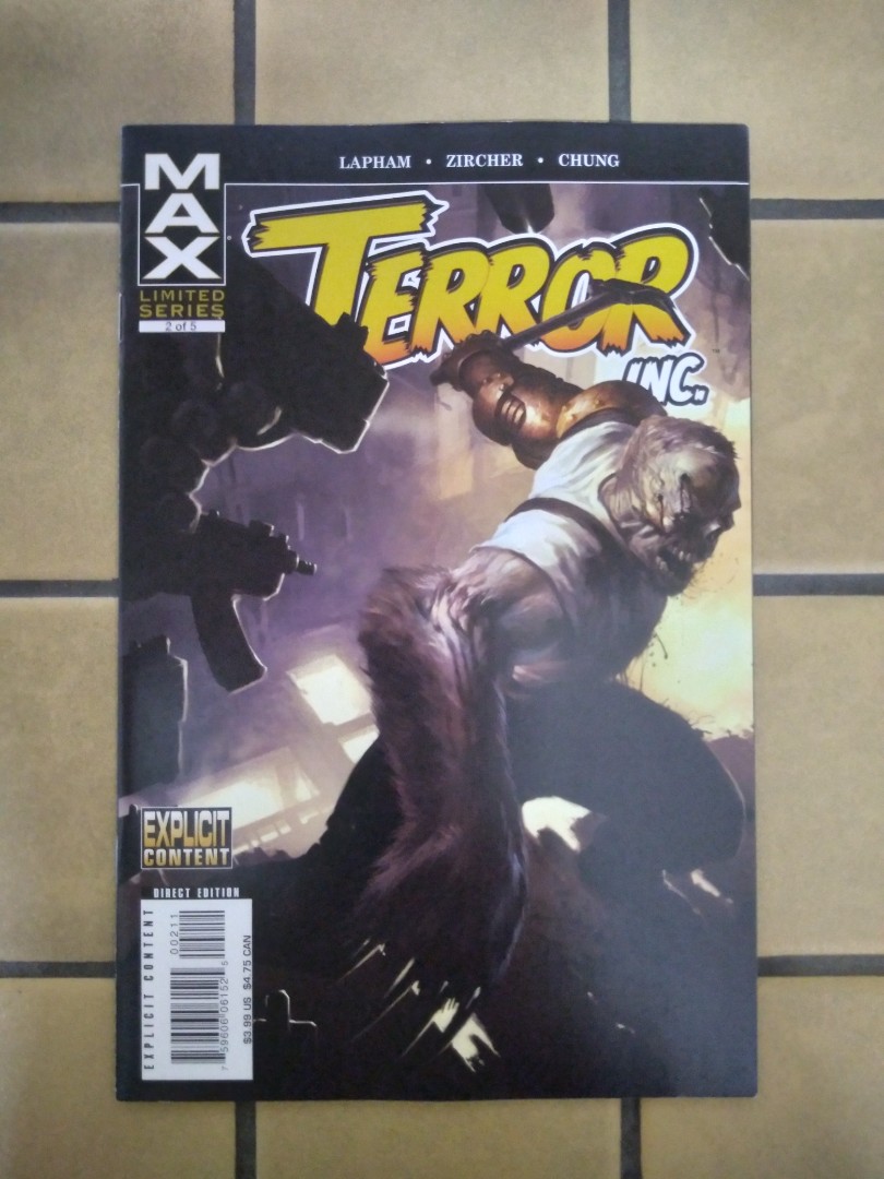 Terror Inc #2 ( Jelena Djurdjevic - Cover Art ) Marvel MAX, Glossy ...