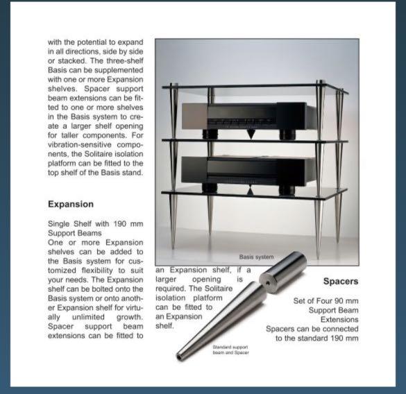 The Gryphon Amplifier Stand / Rack / HiFi Rack / Audio Rack / Audio ...