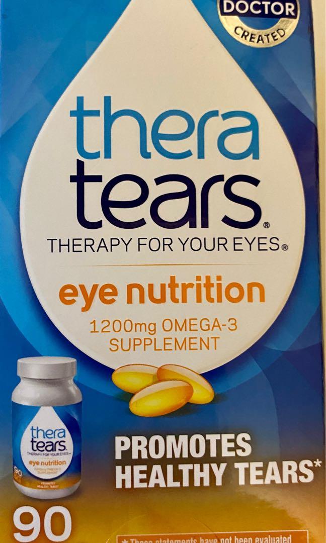 THERA TEARS EYE NUTRITION FOR DRY EYES, Health & Nutrition, Health ...