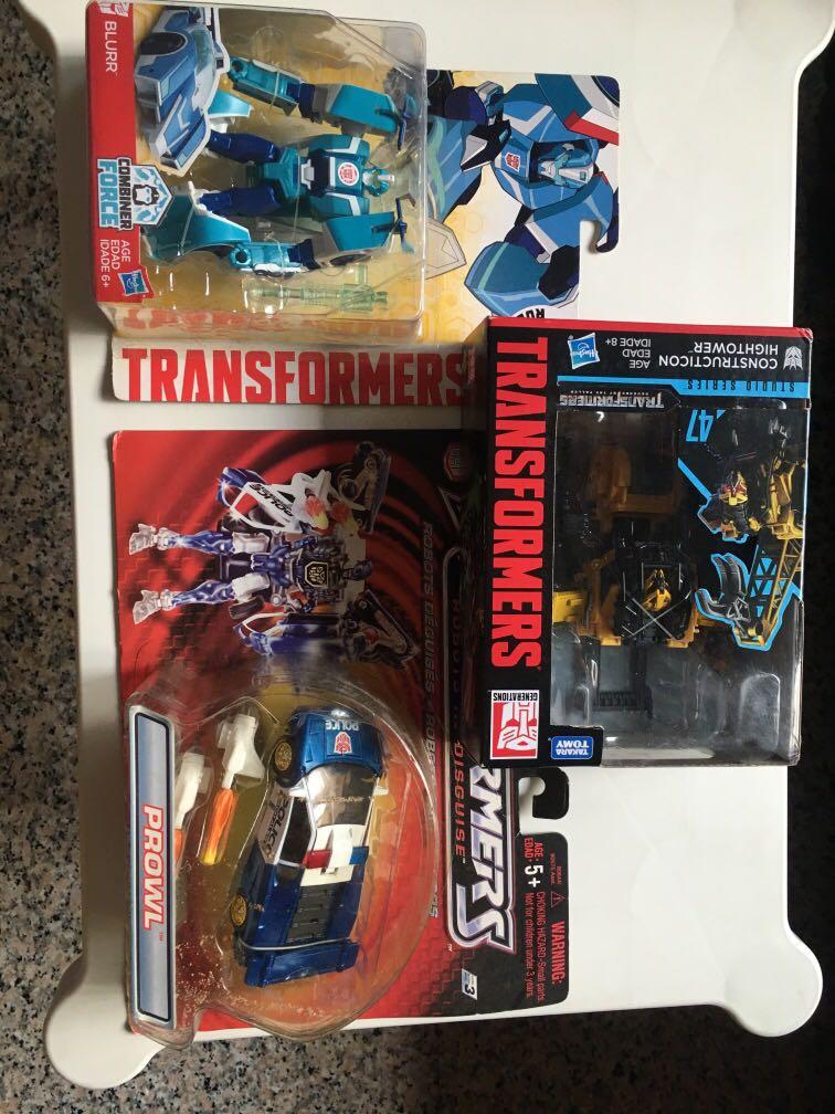 Transformers Bundle of 3, Hobbies & Toys, Toys & Games on Carousell