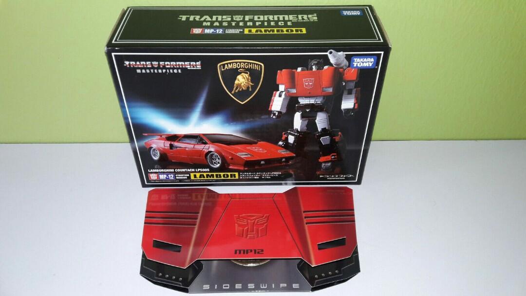 TRANSFORMERS MASTERPIECE MP-12 LAMBOR SIDESWIPE MP12 MISB, Hobbies ...