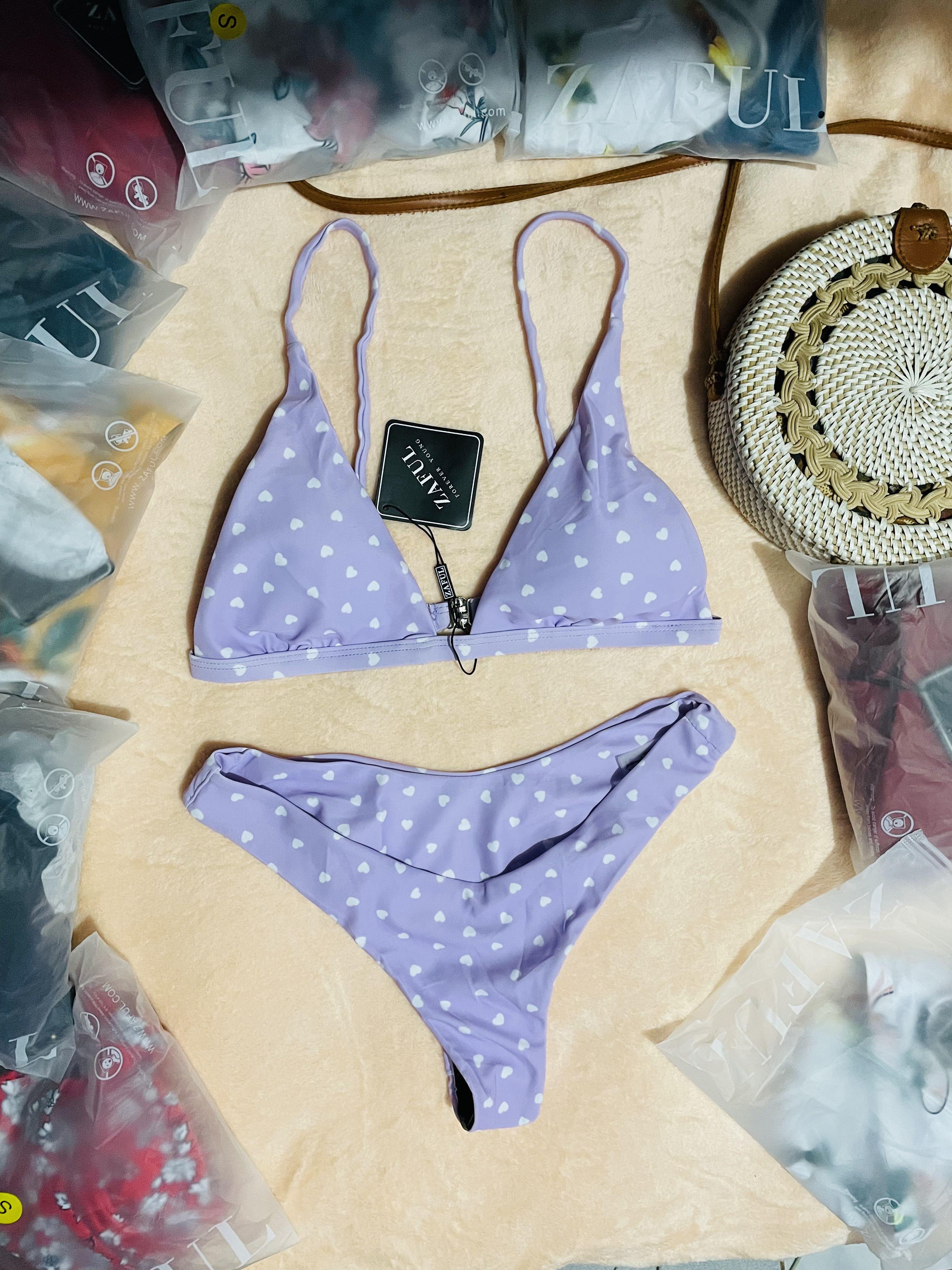 Pastel Lavender bikini, Women's Fashion, Swimwear, Bikinis & Swimsuits ...