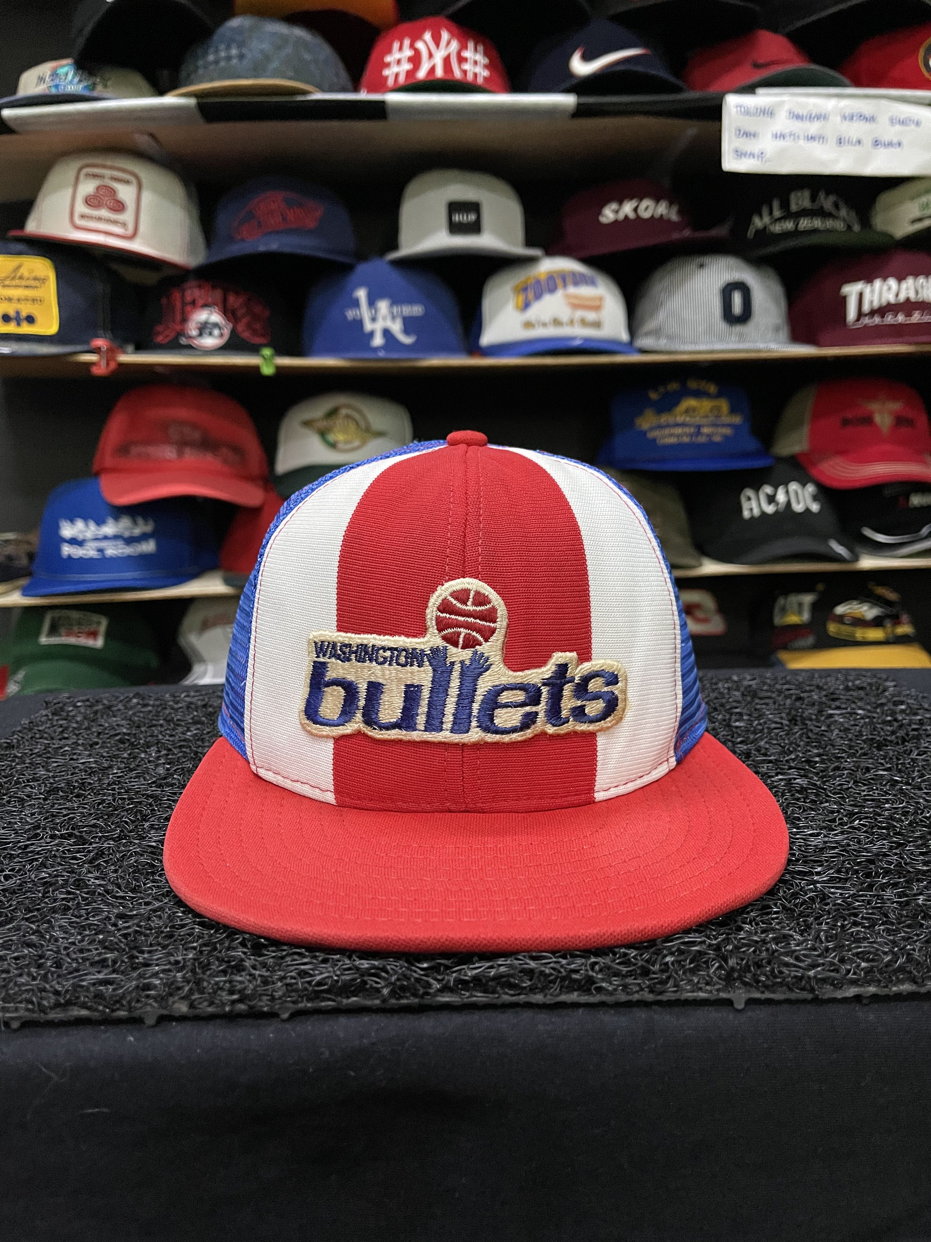 Vintage Ajd X NBA Washington Bullets Trucker Cap, Men's Fashion ...