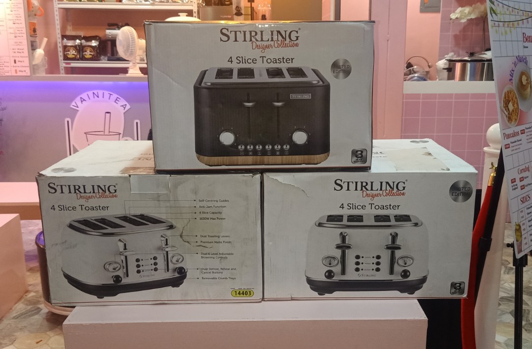 Vintage Stirling 4 Slice Toaster Designer's Collection, Limited Edition ...