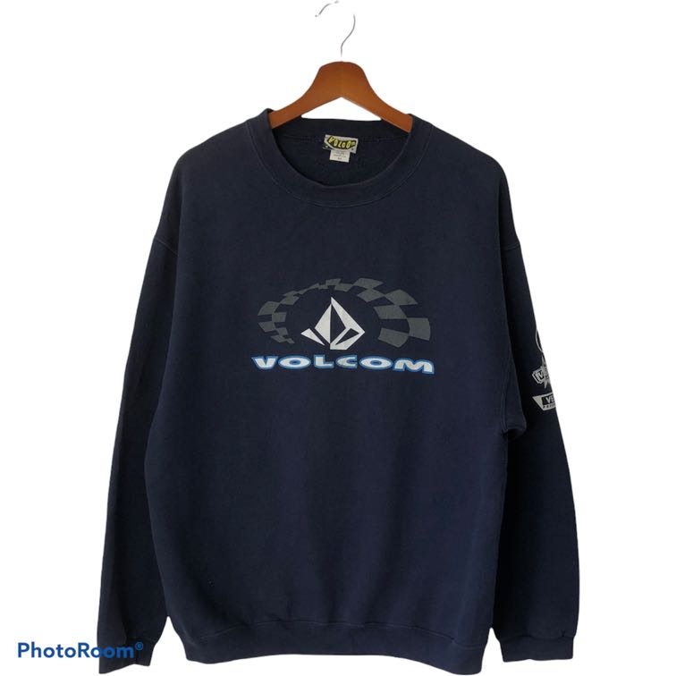 Vintage Volcom Made In Usa Sweatshirt, Men's Fashion, Tops & Sets ...