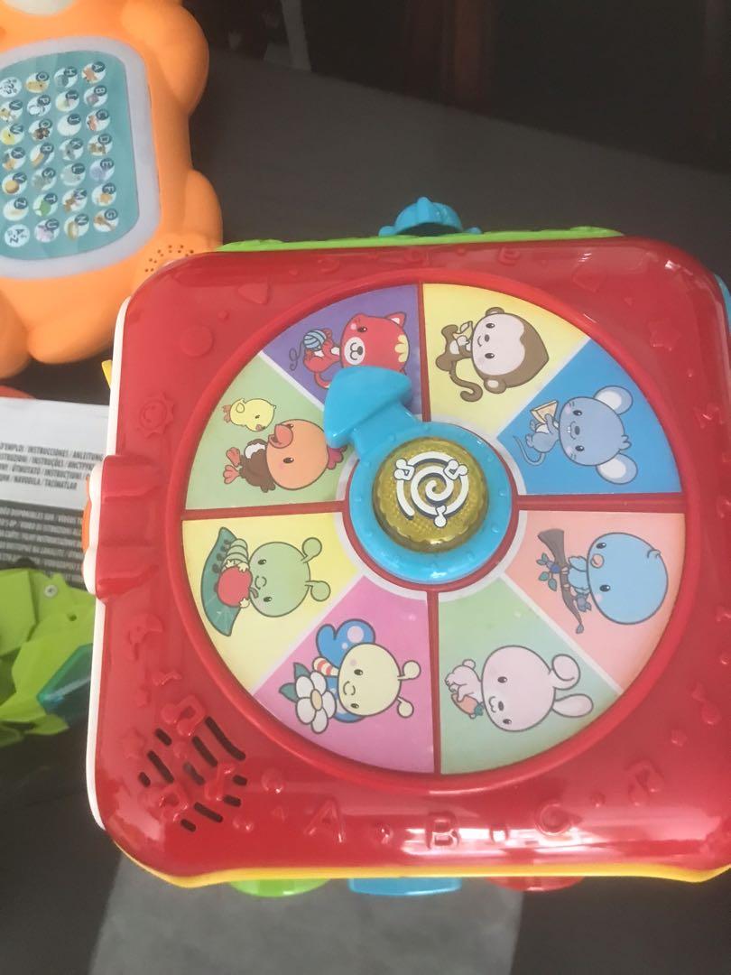 VTech 4-side Block, Babies & Kids, Infant Playtime on Carousell
