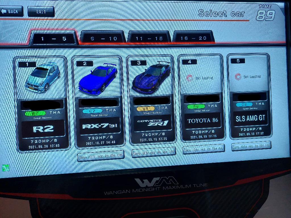 WMMT Wangan ZR1 w/ OCM Plates, Video Gaming, Gaming Accessories, Game ...