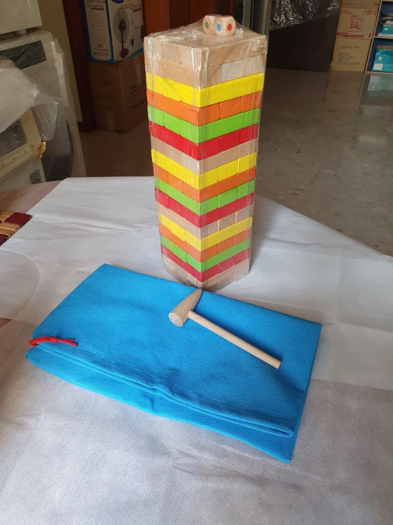 Stacking block game, Hobbies & Toys, Toys & Games on Carousell