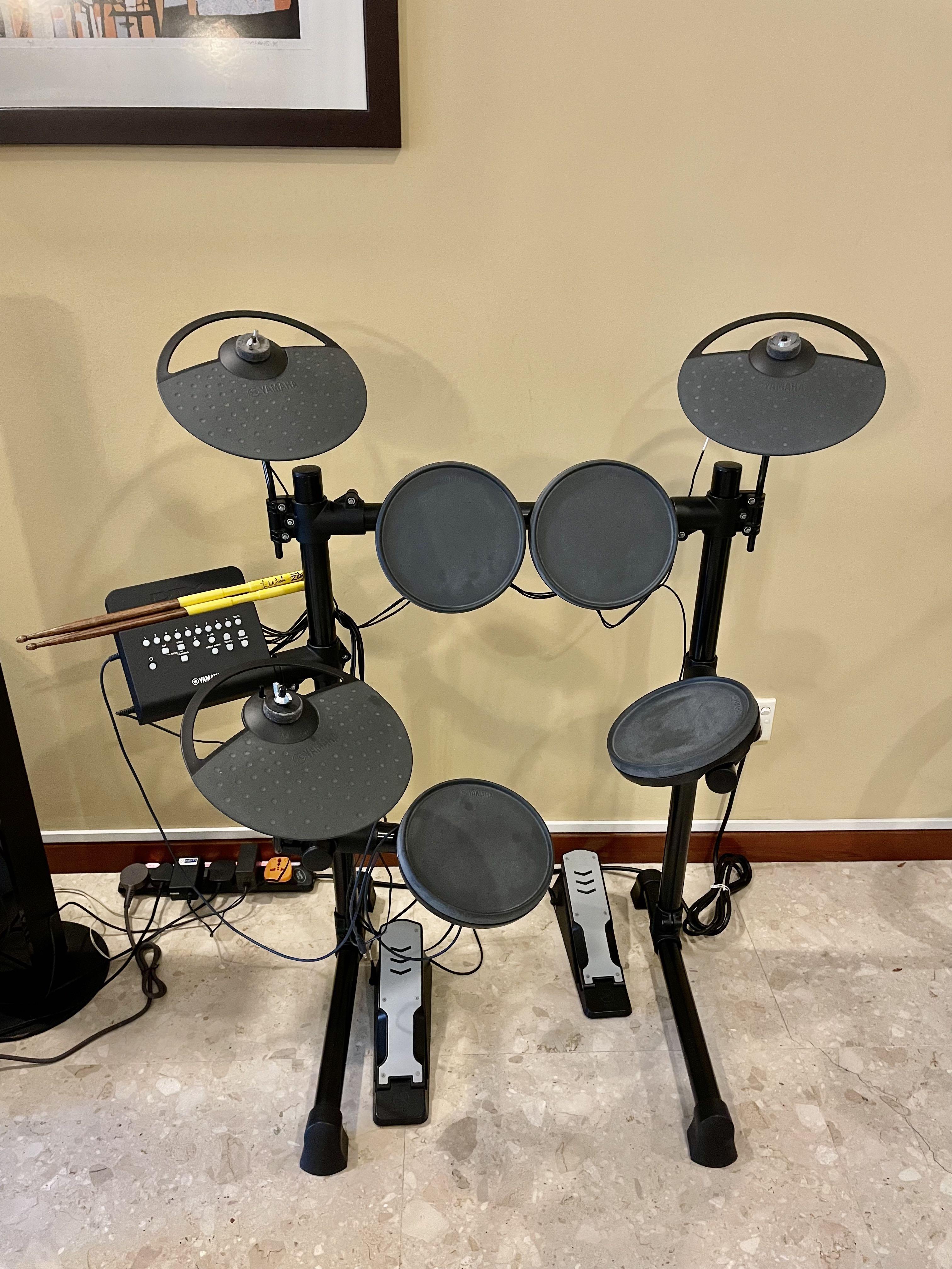 Yamaha DTX 400K Drum Set, Hobbies & Toys, Music & Media, Musical ...