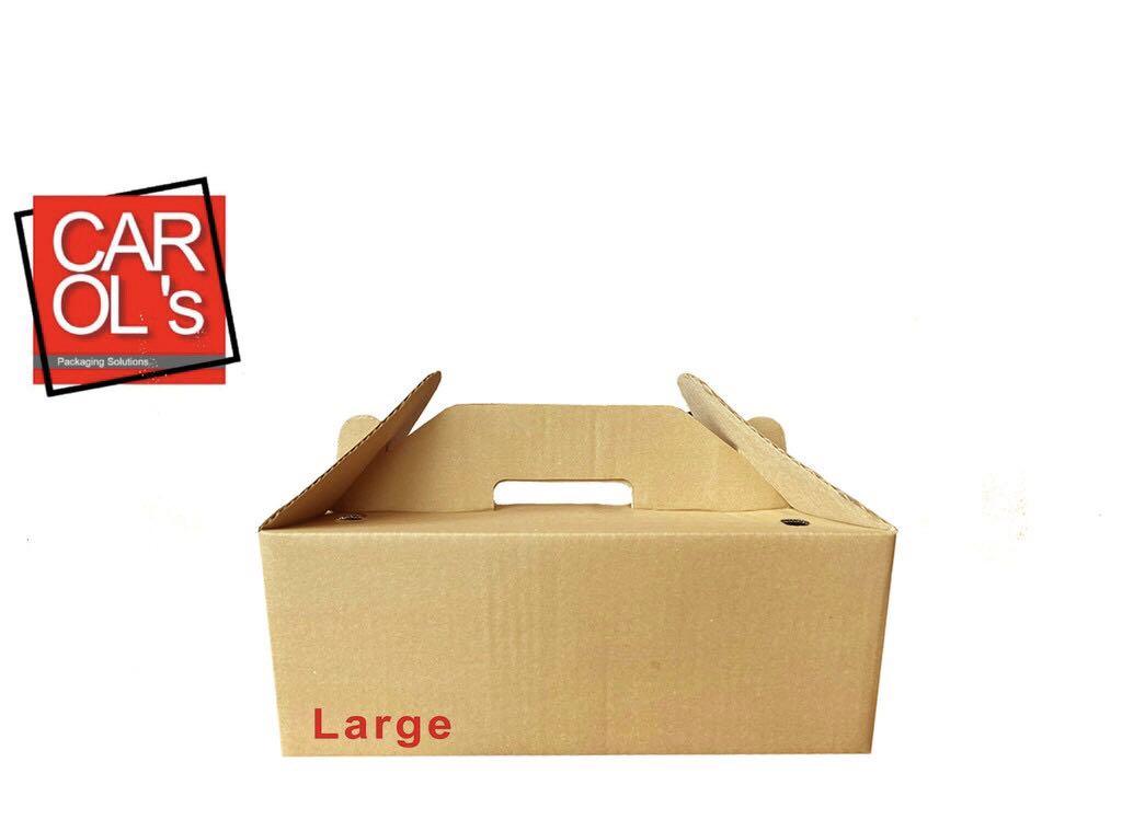 10PCS/PACK LECHON BELLY BOX/CHICKEN BOX/FRUIT BOX CORRUGATED BOX ...