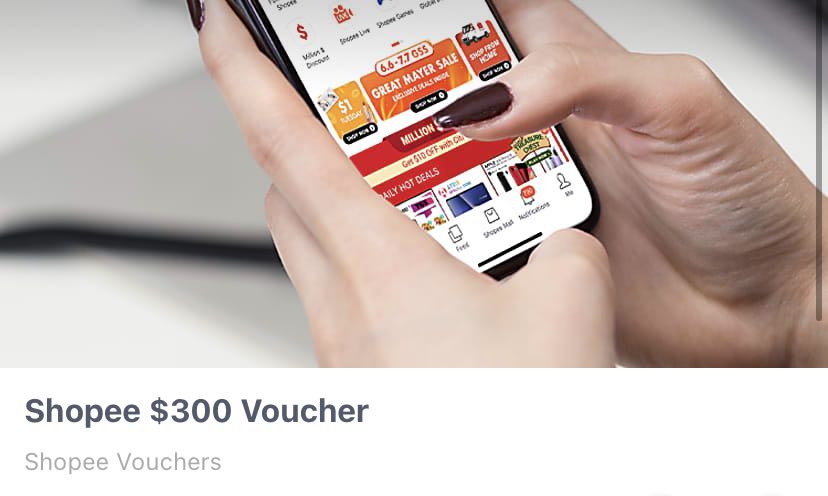 $50/$70/$90/$120/$150/$200/$300 Shopee Voucher Code (2% Discount ...