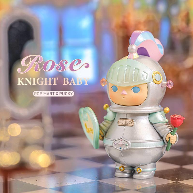 (現貨) 新加坡 限定 Popmart 泡泡瑪特 Pucky Rose Knight, 興趣及遊戲, 玩具 & 遊戲類 - Carousell