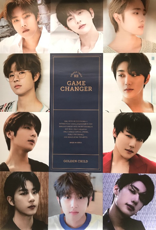 골든차일드 (GOLDEN CHILD) - 2집 [Game Changer] OFFICIAL POSTER, Hobbies ...