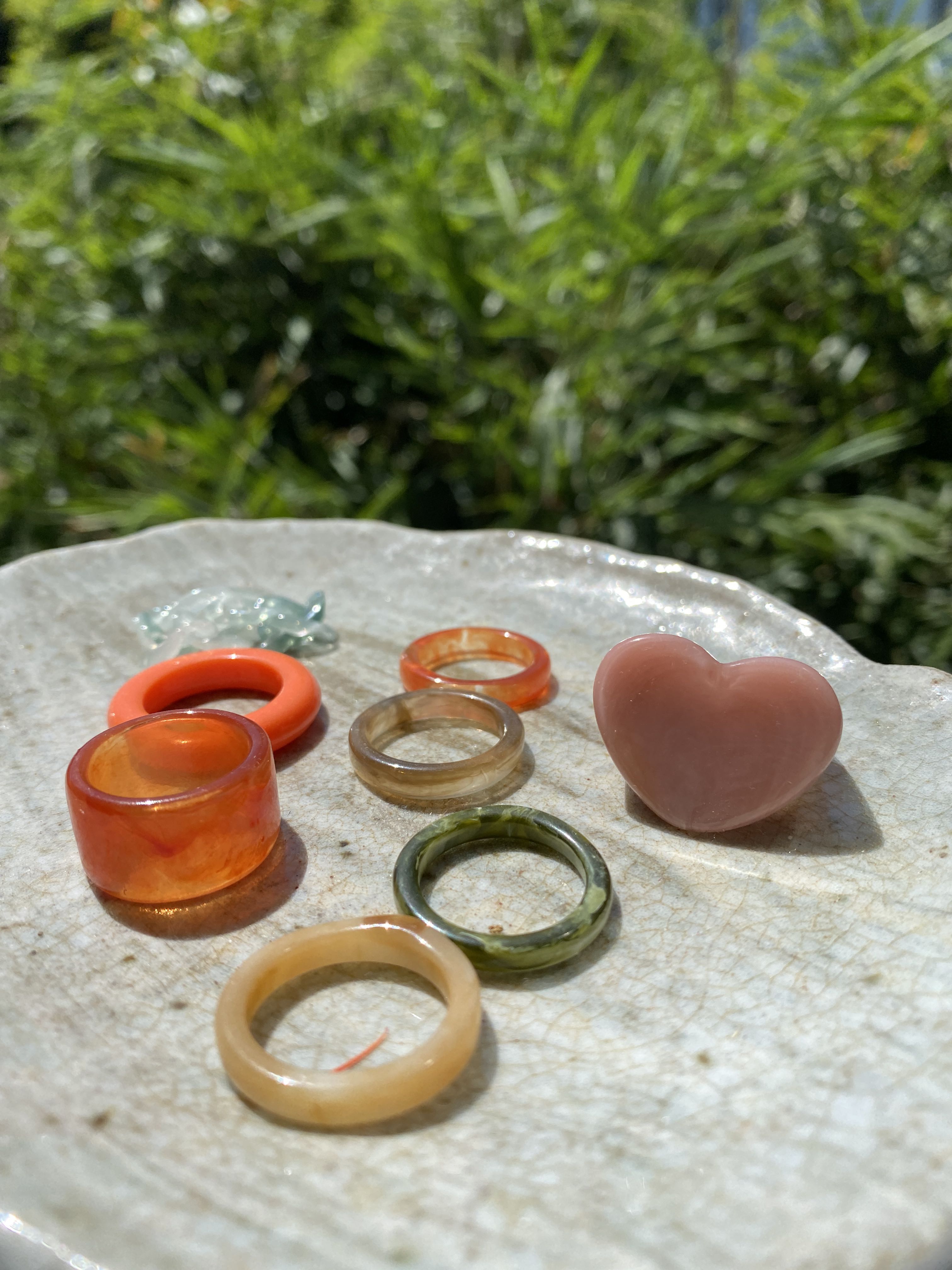 Acrylic Rings - Assorted Take All, Women's Fashion, Jewelry ...