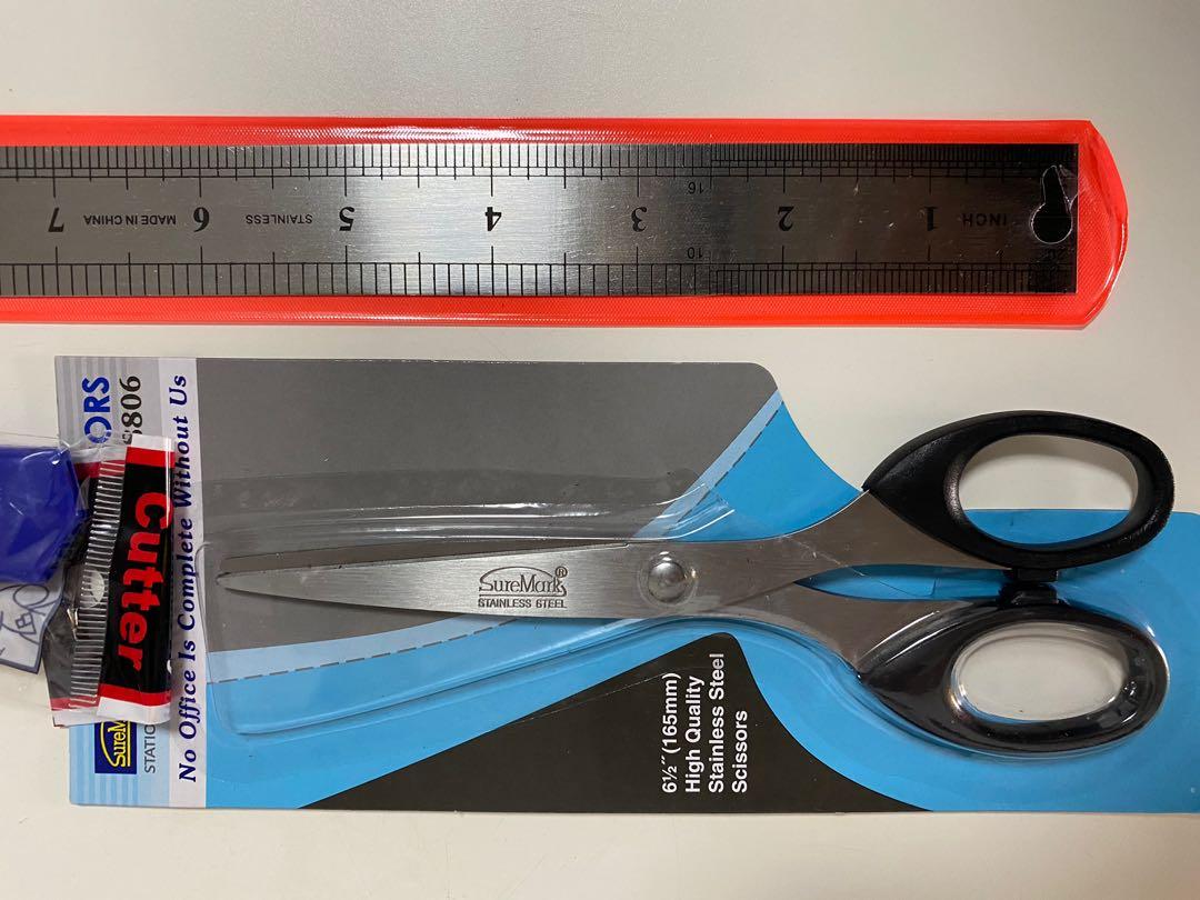 Art and craft set - ruler, pen knife, ruler, Hobbies & Toys, Stationery ...