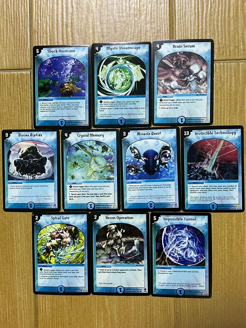 Duel Masters Water Civilisation Card Deck, Hobbies & Toys, Toys & Games ...