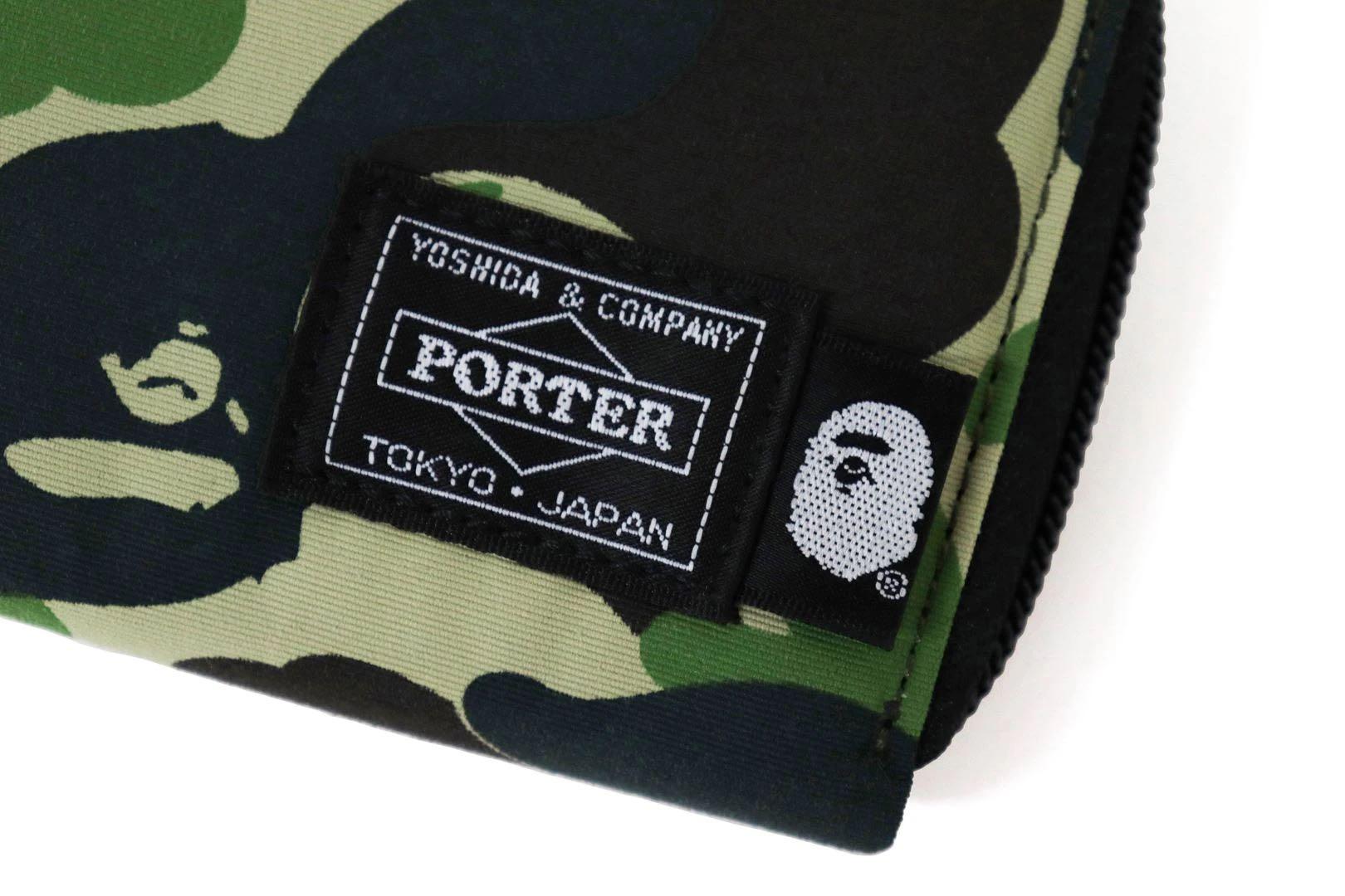 BAPE X PORTER ABC CAMO MINI WALLET, Men's Fashion, Watches ...