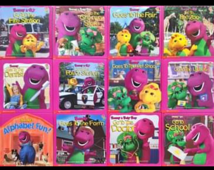 Scholastic Barney book collection, Hobbies & Toys, Books & Magazines ...