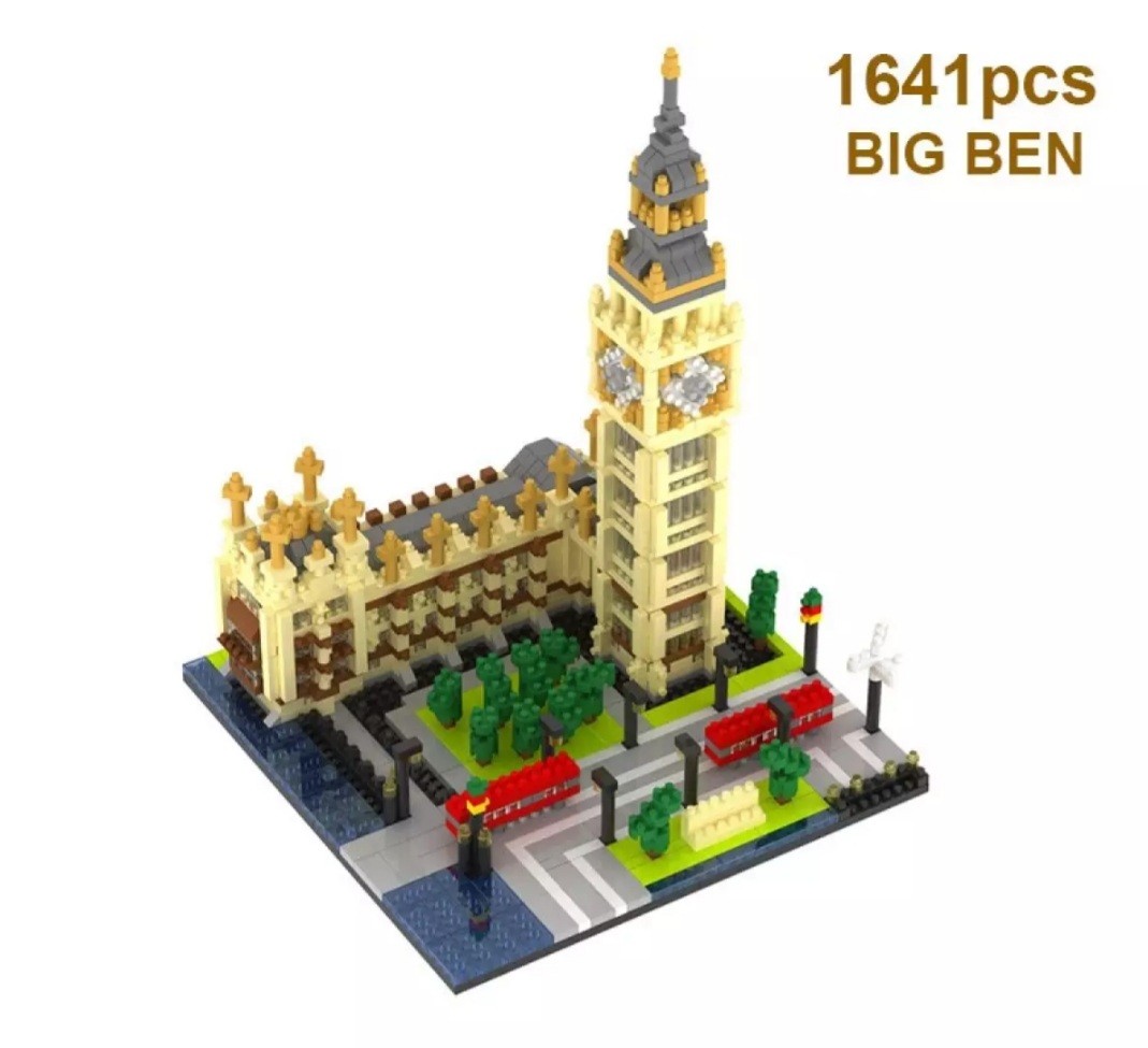 Big Ben Mini Blocks Micro Bricks, Hobbies & Toys, Toys & Games on Carousell