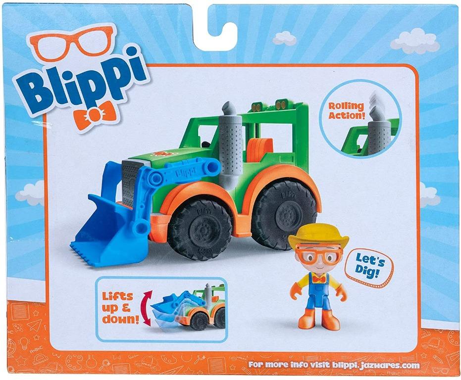 Blippi Utility Tractor, Hobbies & Toys, Toys & Games on Carousell