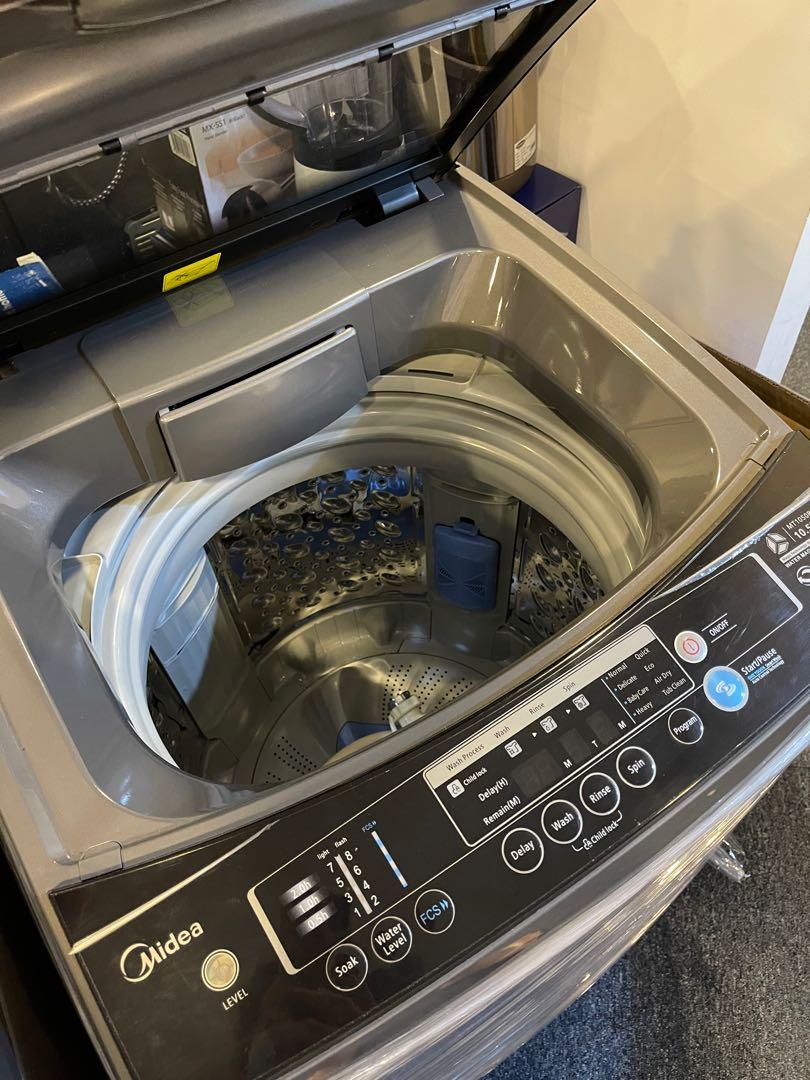 Brand new(display set)MIDEA MT1050B TOP LOAD WASHER (10.5KG), TV & Home ...